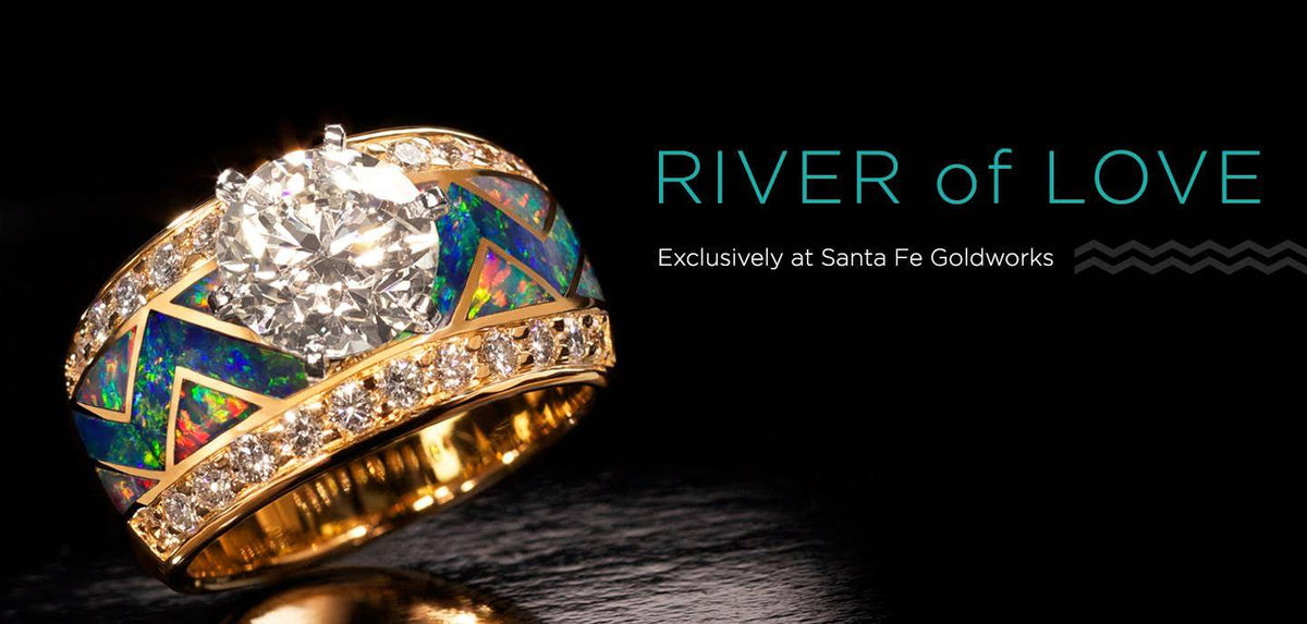 River of Love® | Women’s Rings | Turquoise & Diamond Ring | Santa Fe ...